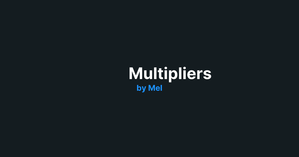 Multipliers
